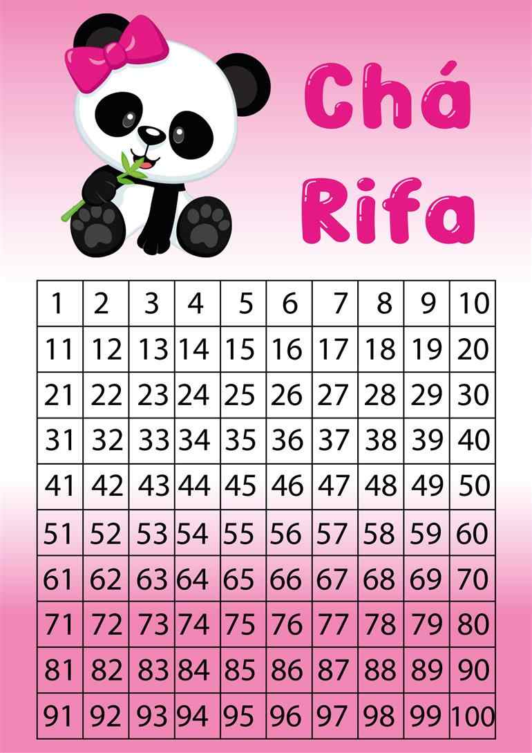 33 Modelos de Rifa para Editar: Ideias Práticas para Imprimir