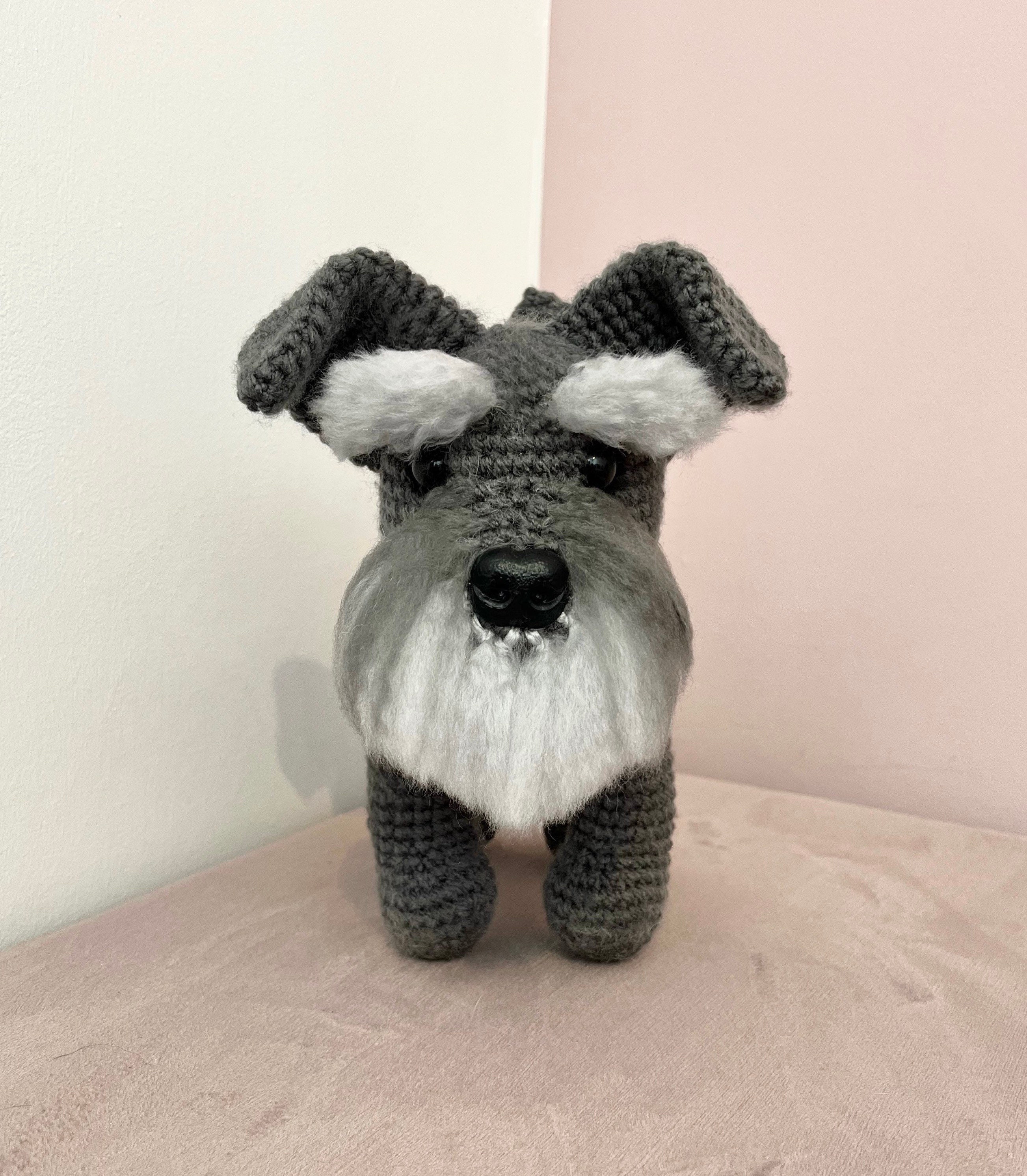 8 Dicas Essenciais para Fazer um SCHNAUZER AMIGURUMI Realista (Passo a ...